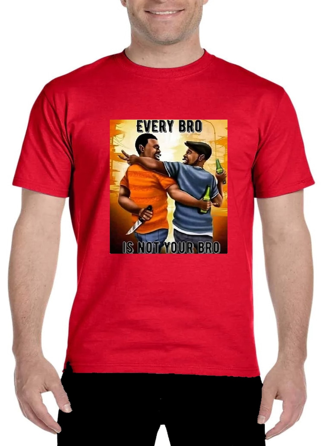 New "every Bro is Not Your Bro" Short Sleeve Macadoeshiss Shirt - Etsy
