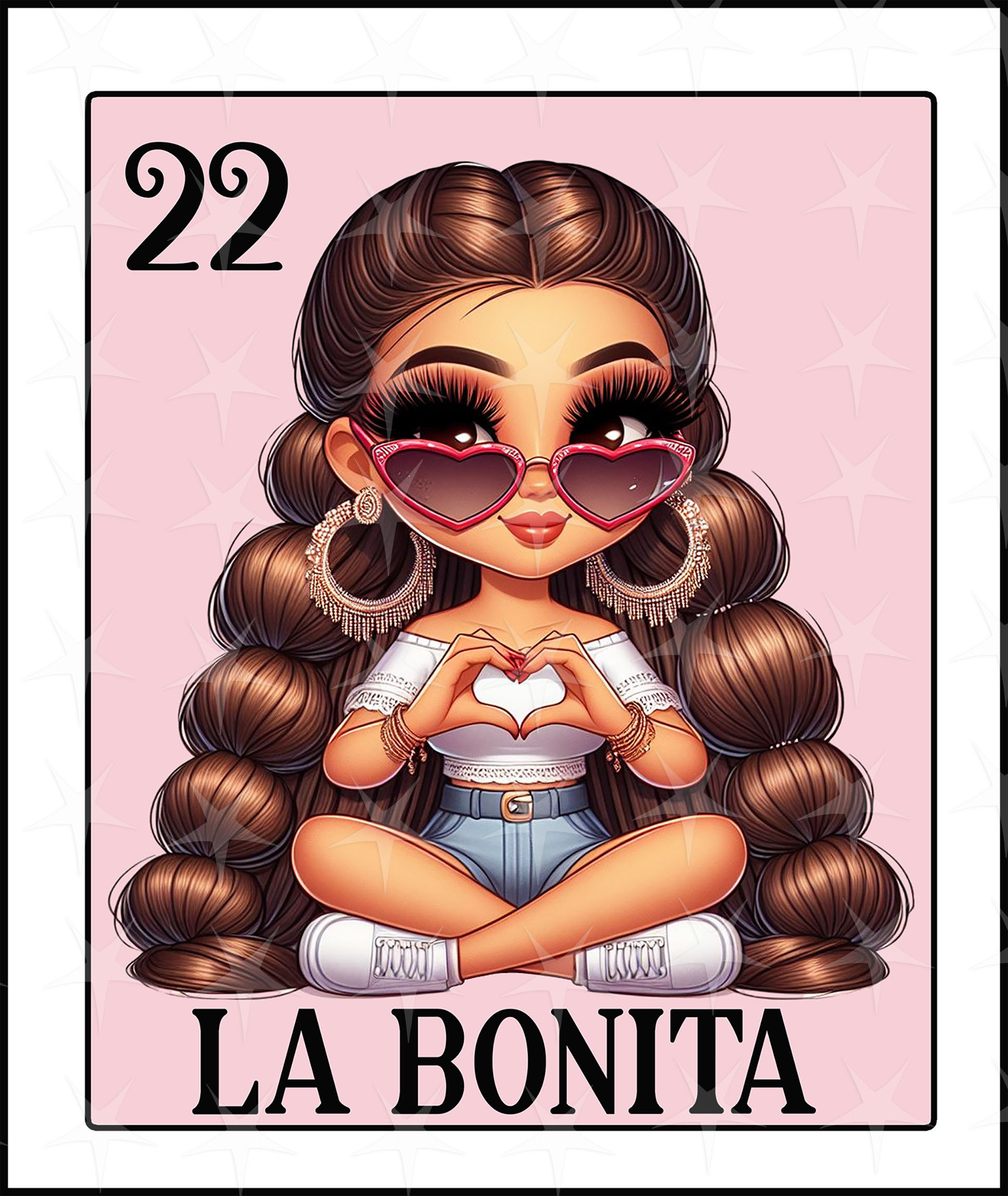 La Bonita Loteria Card - Spanish Sublimation Design (digital Download ...