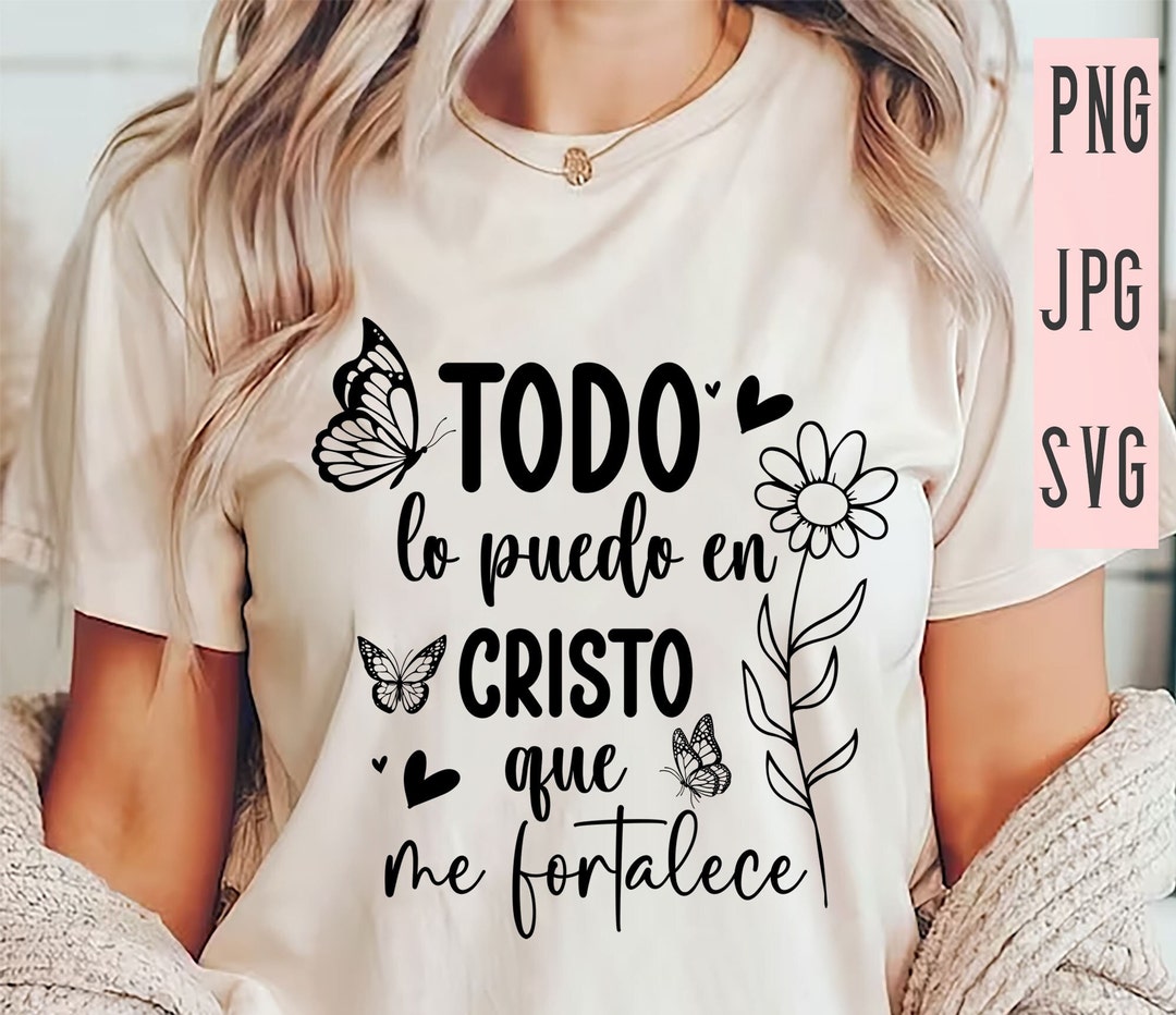 Diseño de sublimación bíblica en español, Diseño digital religioso ...