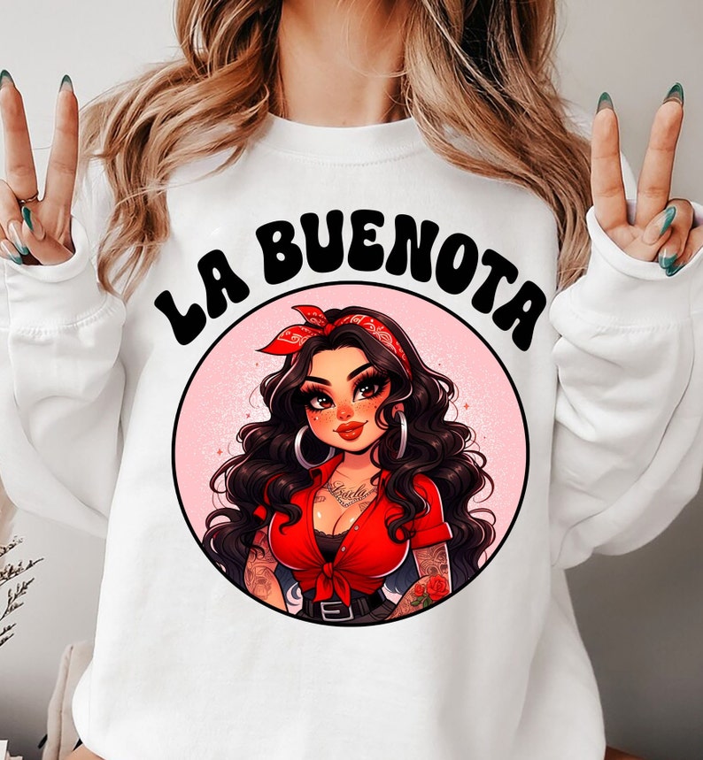 La Buenota Latina Png Spanish Sublimation Design Digital Download Etsy