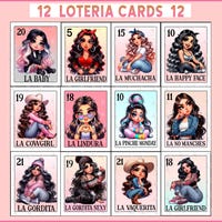 La Festiva Loteria Card Sublimation Design (PNG Digital Download) - Etsy