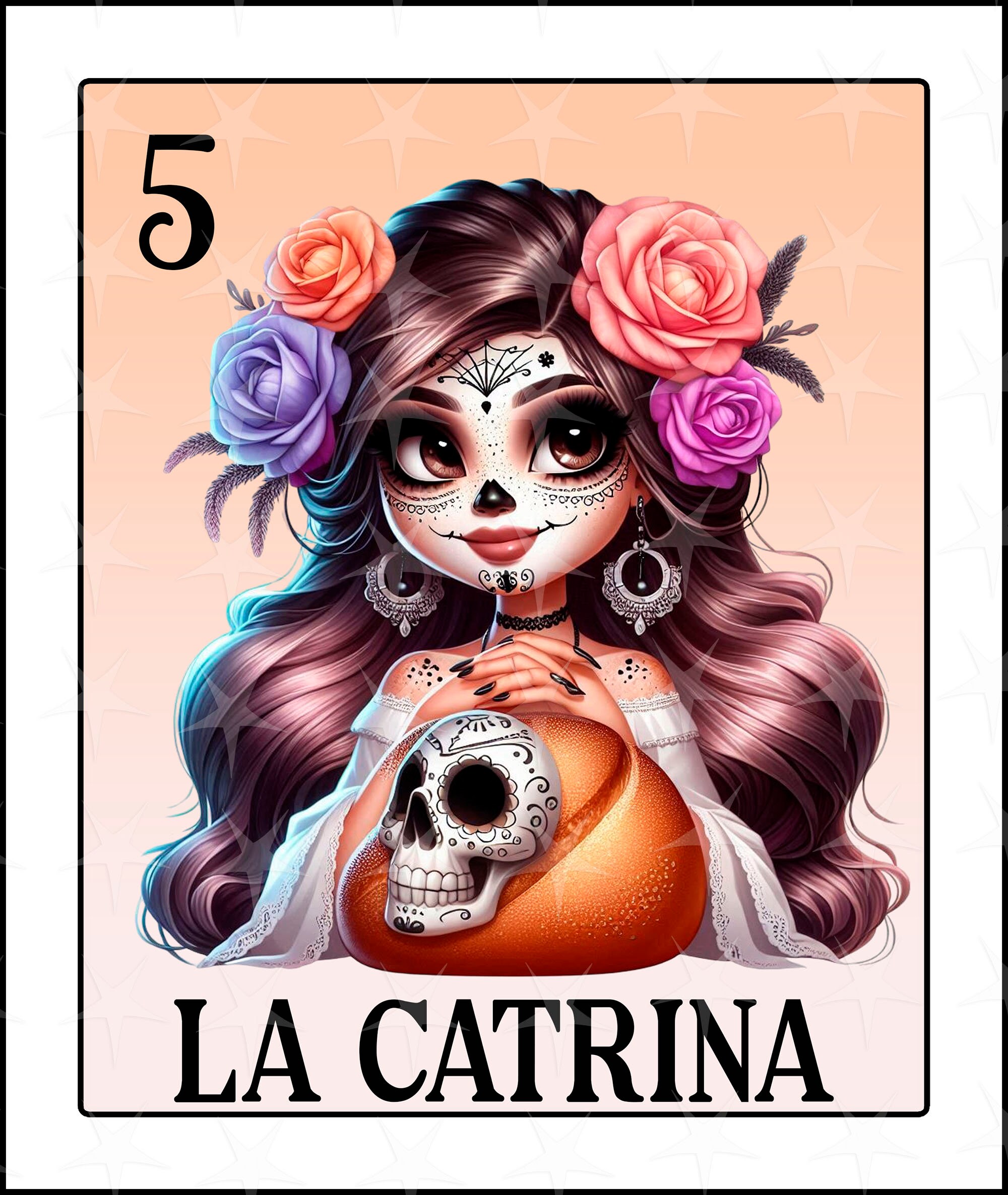 Loteria Card En Espanol, Sublimation Design, Sublimation Digital Design ...