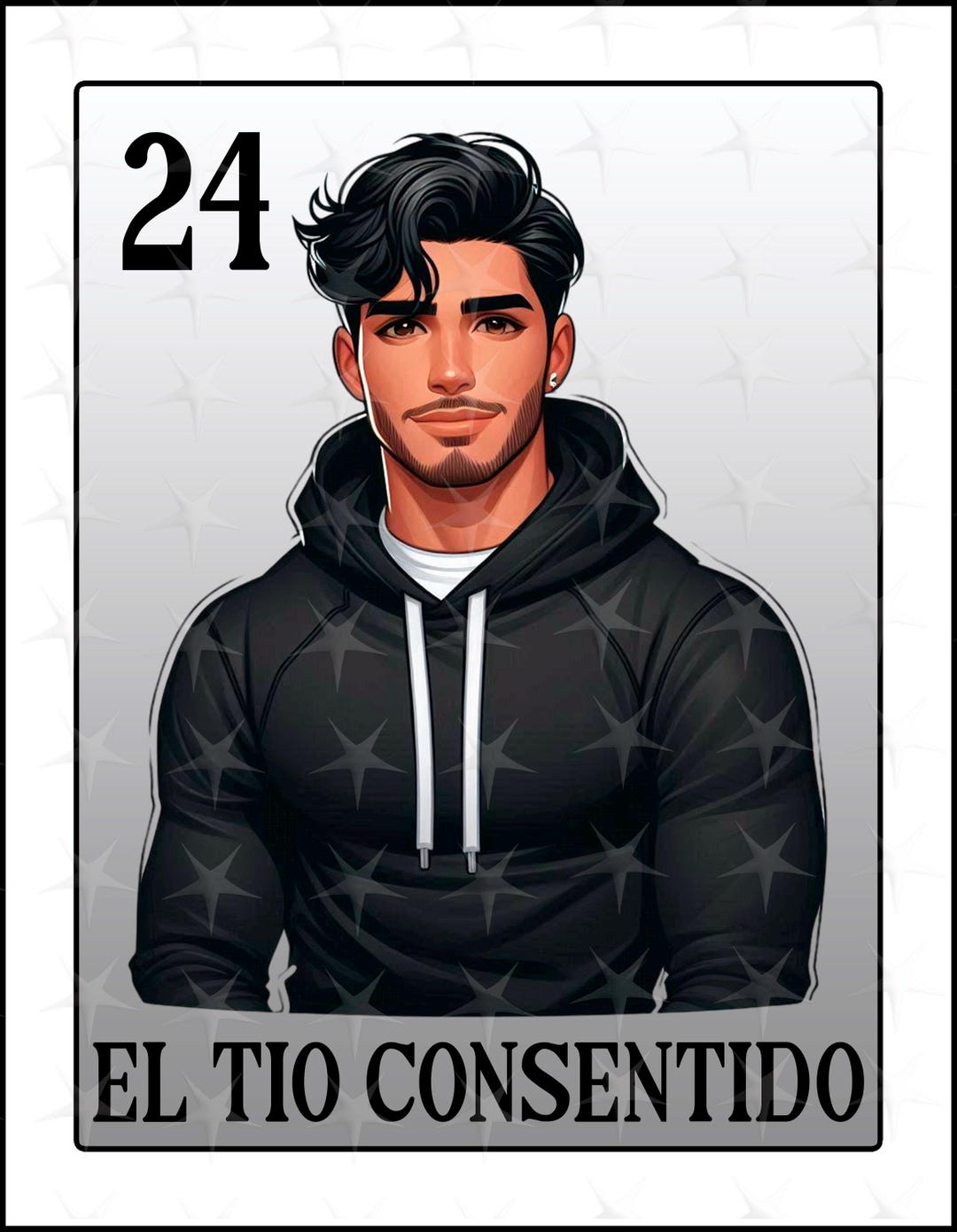 El Tio Consentido Loteria Card Sublimation Design (digital Download) - Etsy