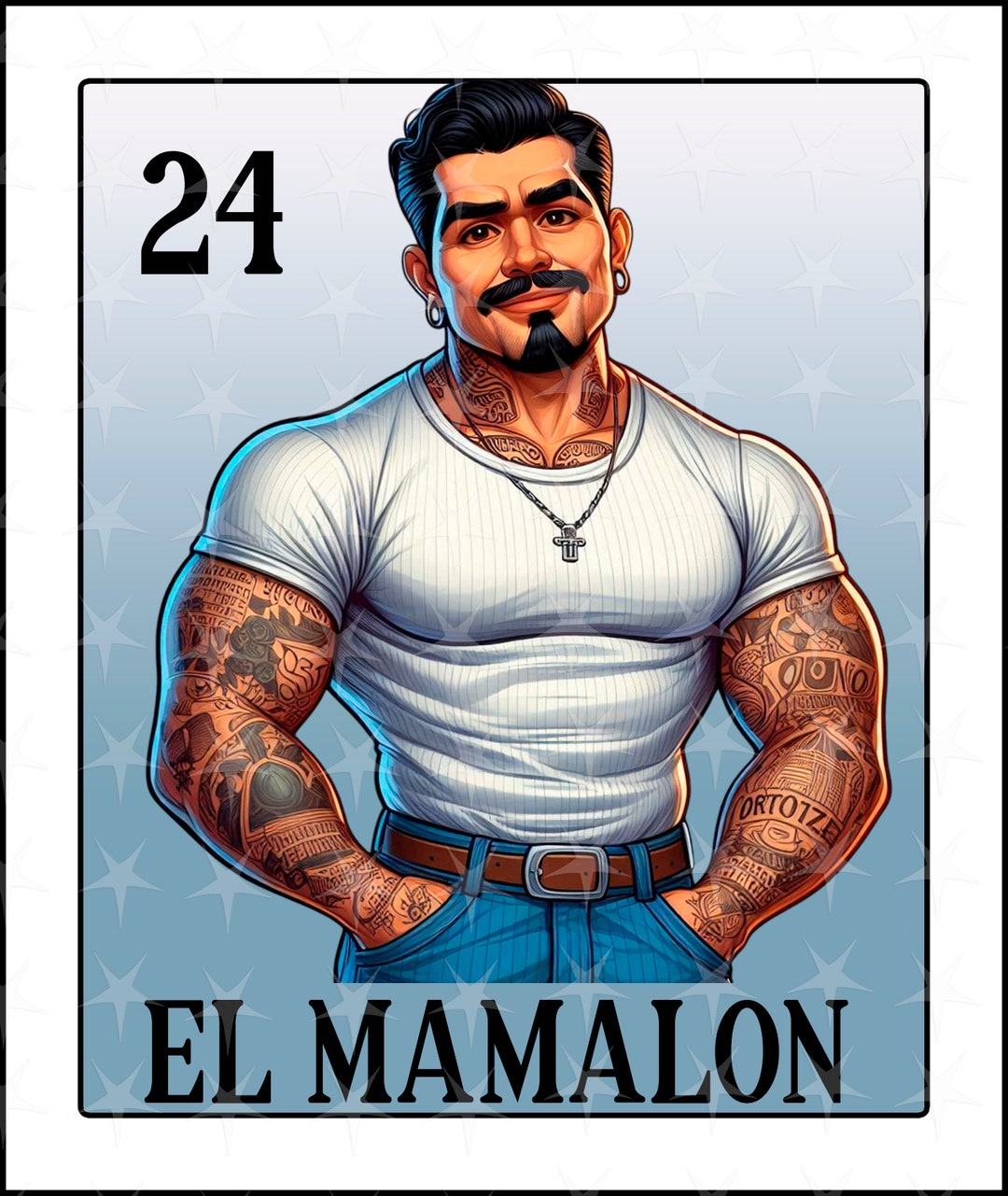 Loteria Card En Espanol, Sublimation Design, El Mamalon Digital Card ...