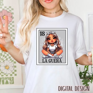 La Guera Loteria Card Sublimation Design (PNG Digital Download) - Etsy