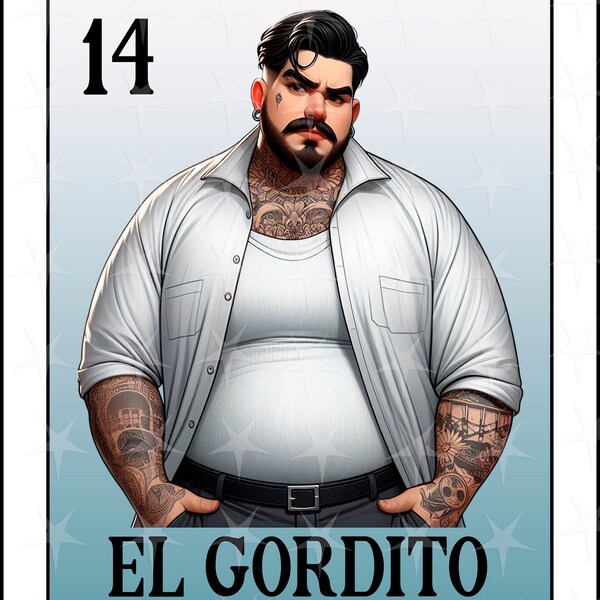 Loteria Card En Espanol, Sublimation Design, El Guapo Digital Design ...