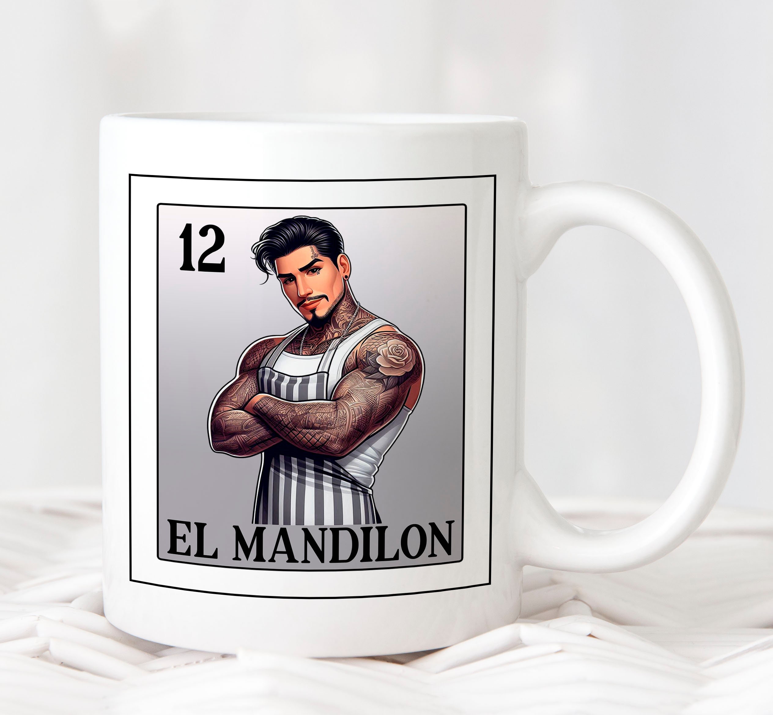Loteria Card En Espanol, Sublimation Design, El Mandilon Digital Design ...