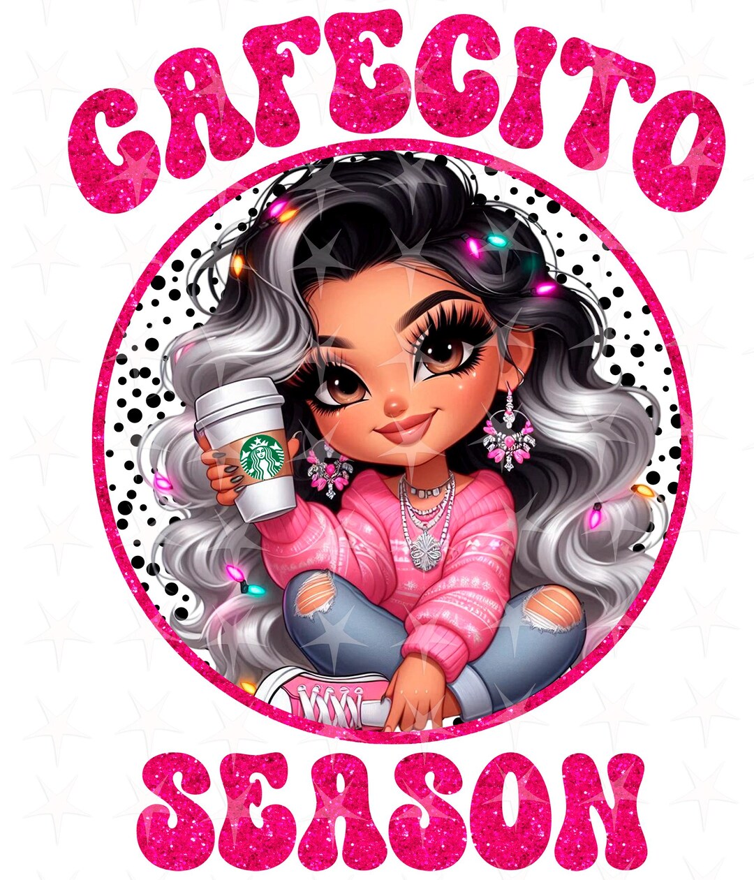 Cafecito Season PNG Digital Design, Spanish Digital Design, Instant ...