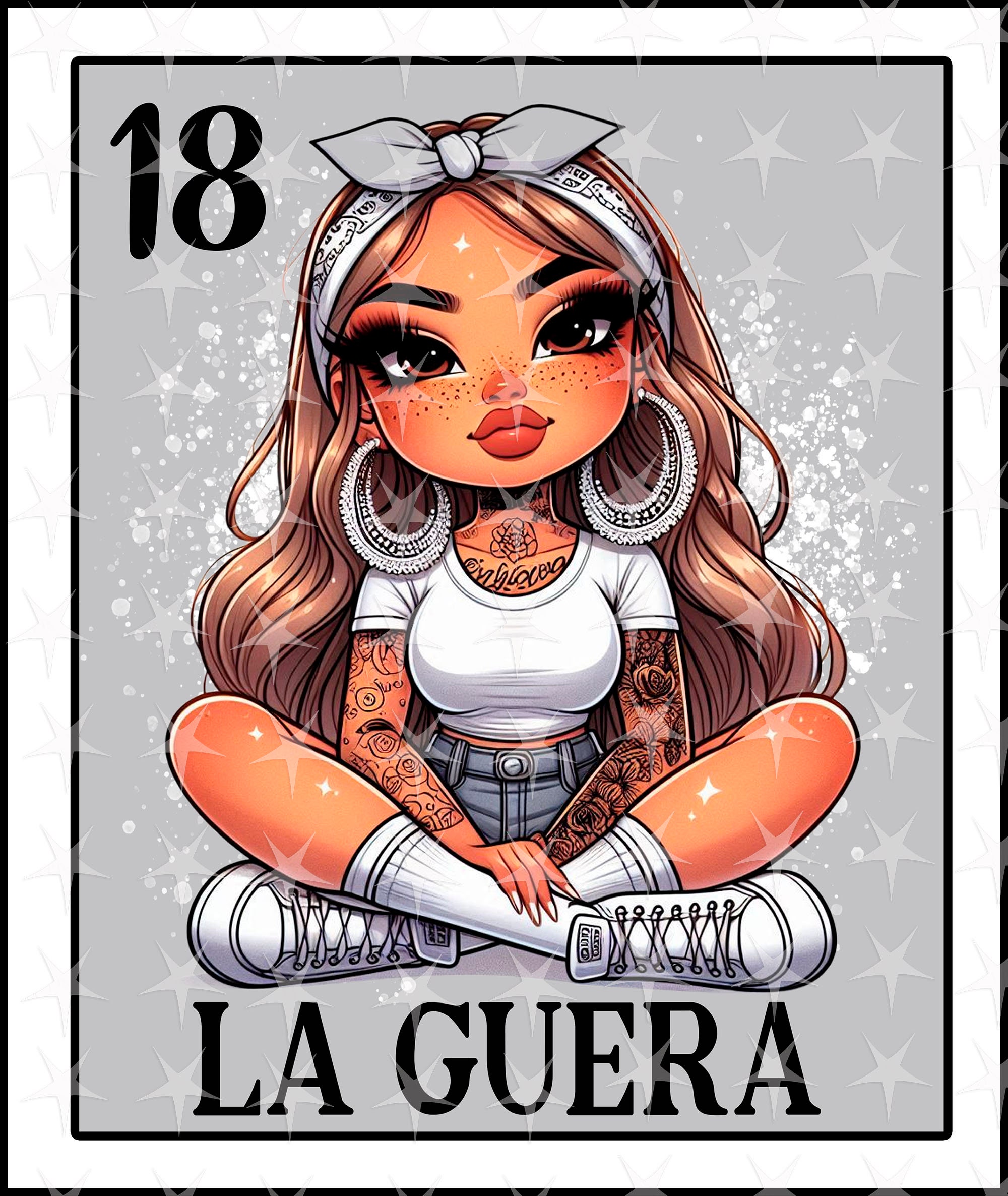 La Guera Loteria Card Sublimation Design (PNG Digital Download) - Etsy