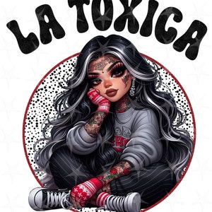 La Toxica PNG: Spanish Sublimation Design (digital Download) - Etsy