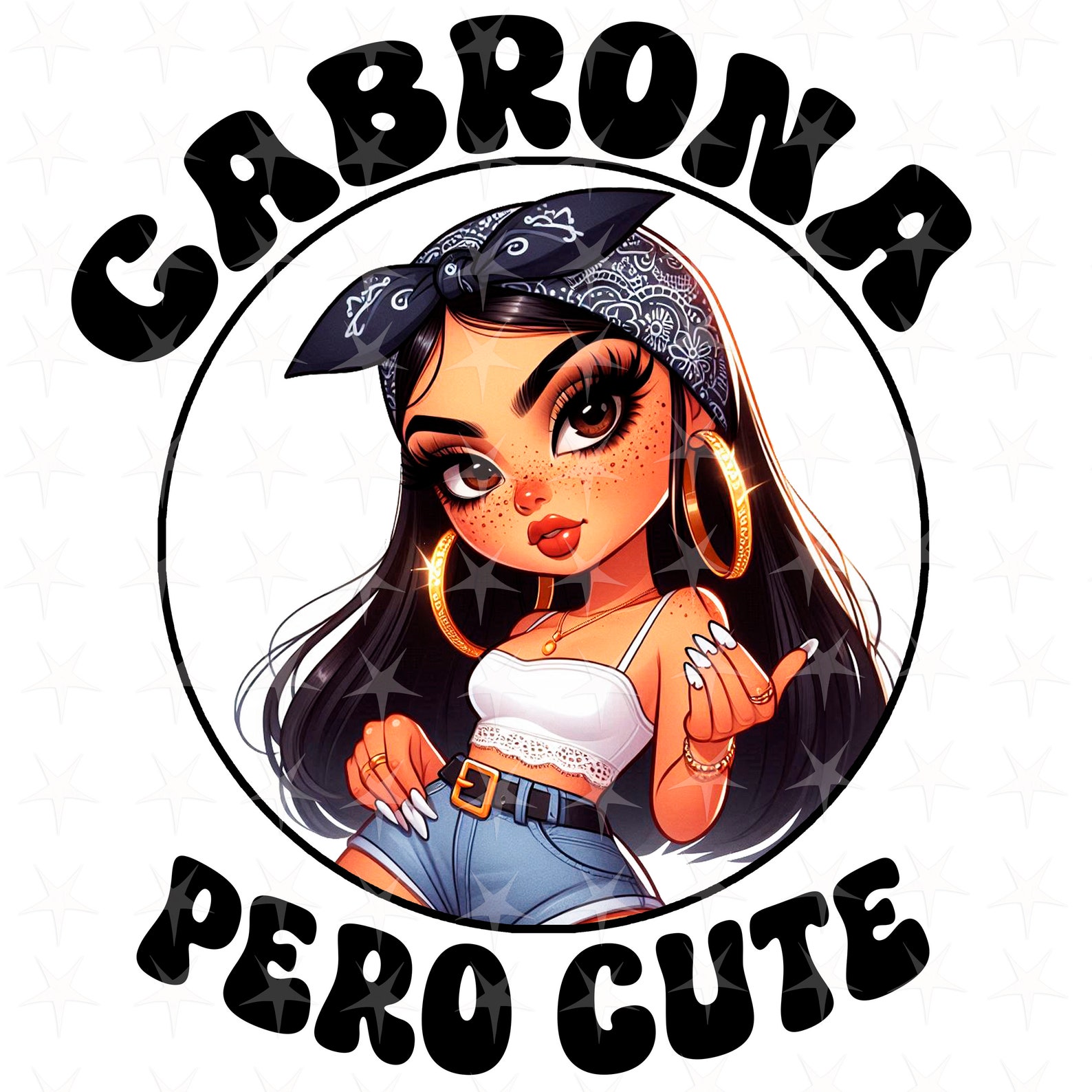 Cabrona Pero Cute Spanish Design, Sublimation PNG (digital Download) - Etsy