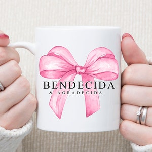 Bendecida Y Agradecida Spanish Bible Verse Sublimation Design (digital ...