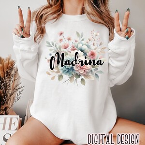 Madrina Sublimation Design, Mother's Day Digital Design, Digital ...