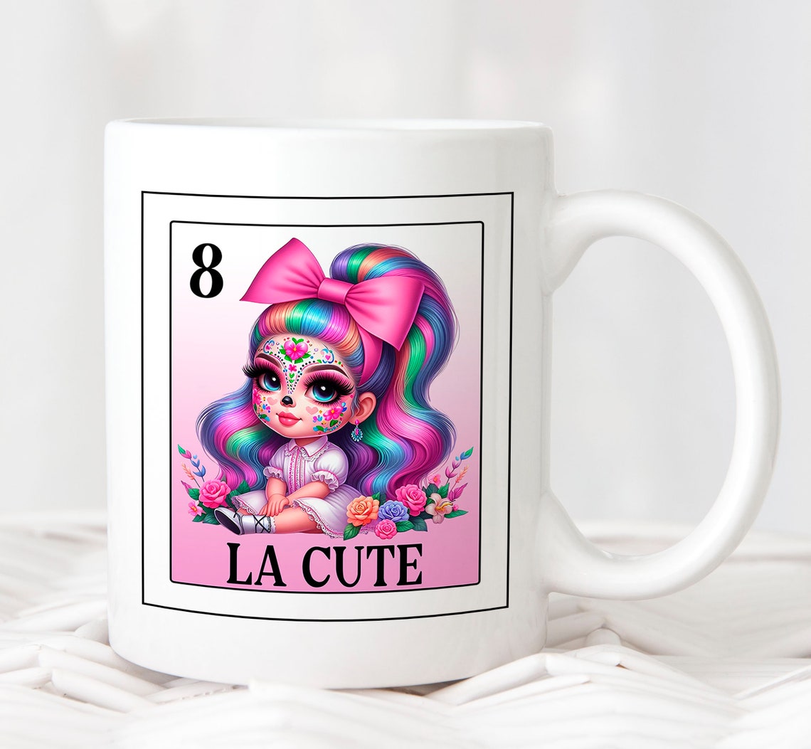 Loteria Card Sublimation Design, Spanish Cute Skeleton (digital ...