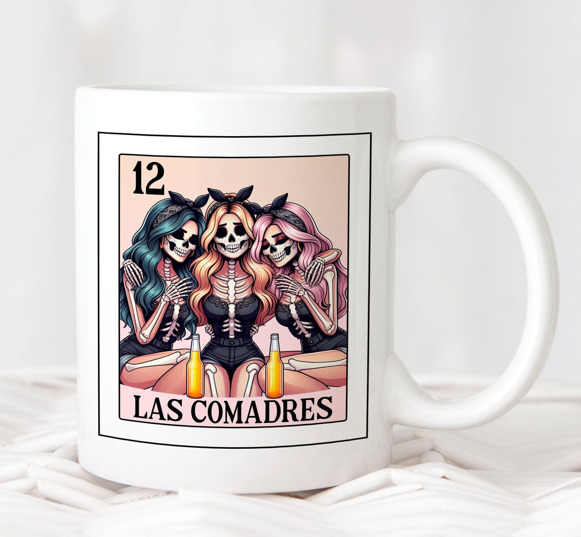 Las Comadres Loteria Card Sublimation Design (digital Download) - Etsy