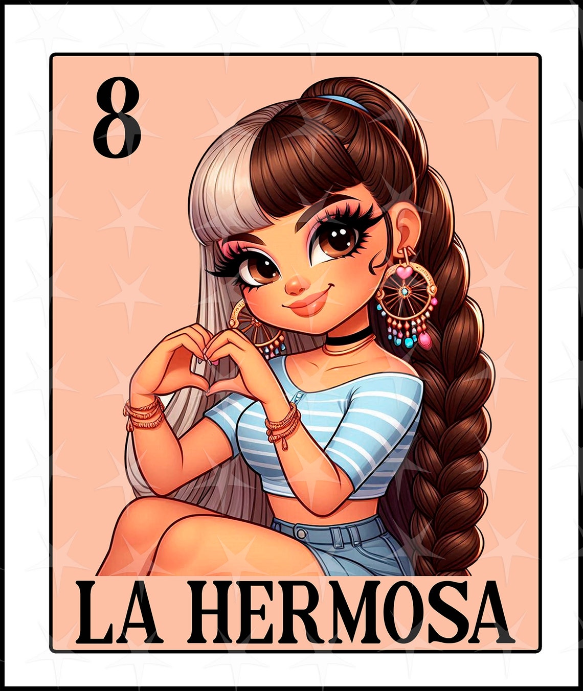 Loteria Card En Espanol, Sublimation Design, Sublimation Digital Design ...