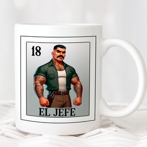 El Jefe Loteria Card Sublimation Design (digital Download) - Etsy