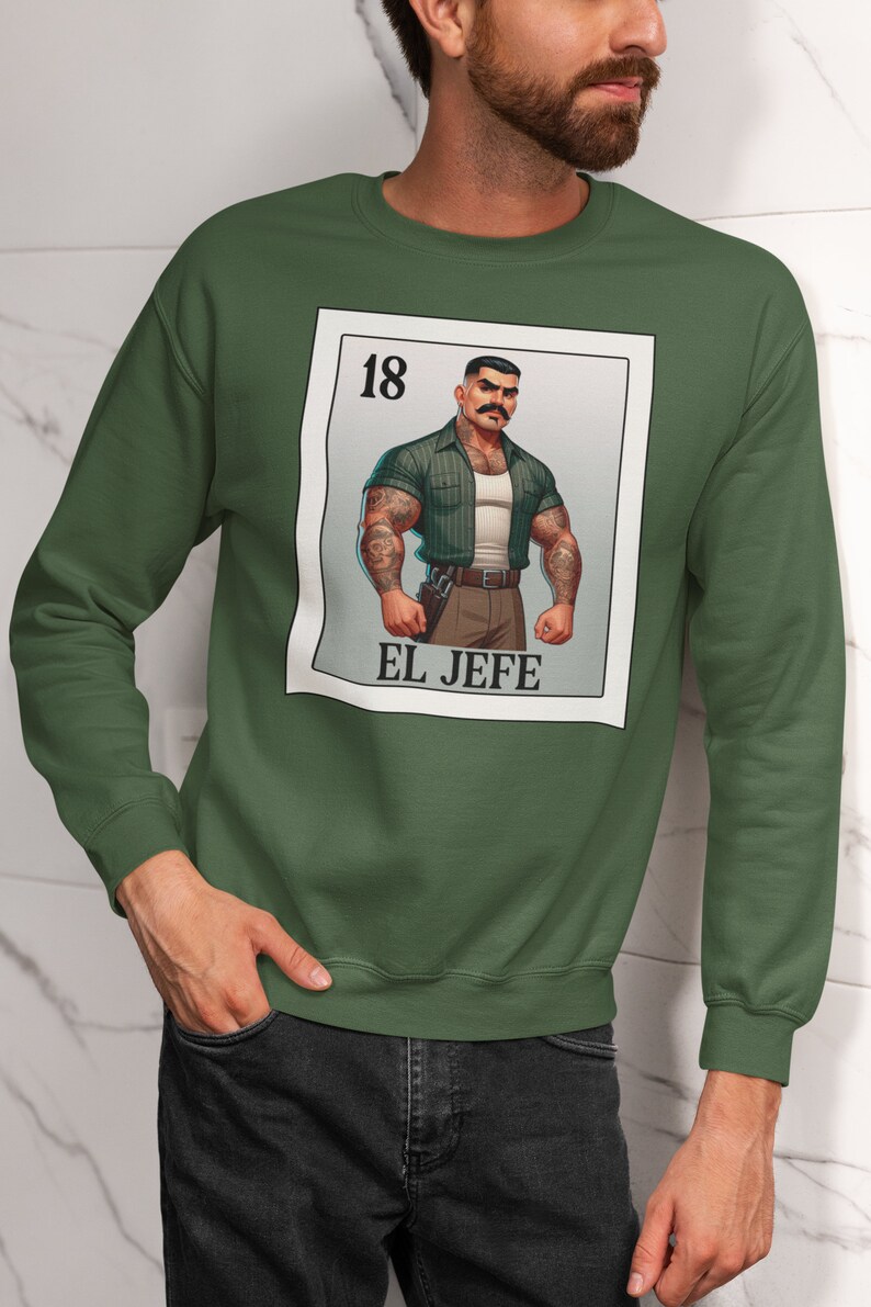 El Jefe Loteria Card Sublimation Design (digital Download) - Etsy