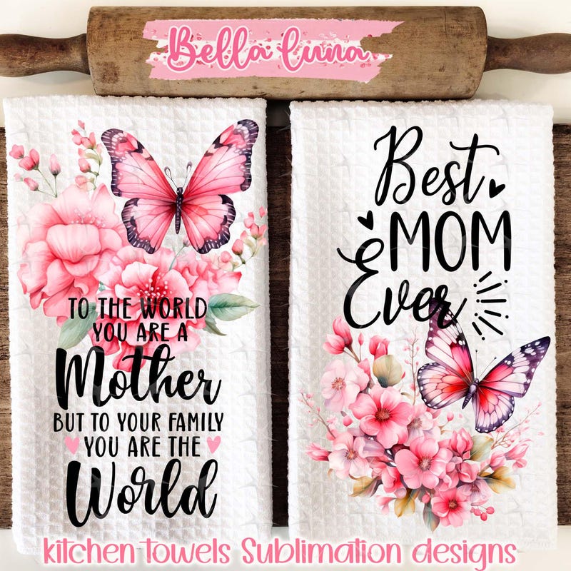 Mother Sublimation Towel - Etsy