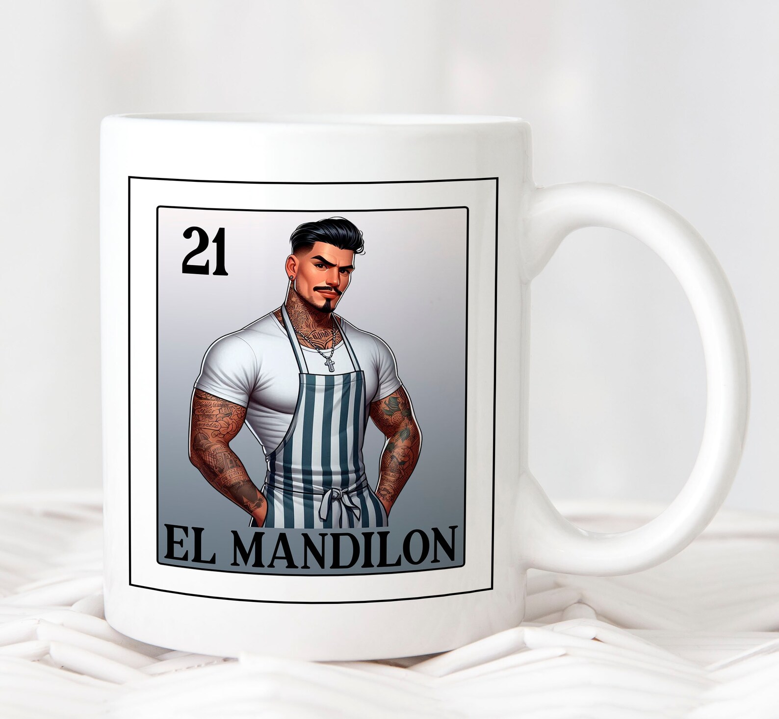 Loteria Card En Espanol, Sublimation Design, El Mandilon Digital Design ...