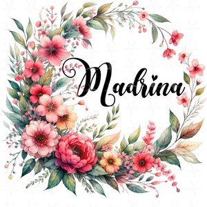 Madrina Sublimation Design, Mother's Day Digital Design, Digital ...