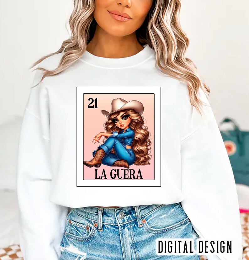 La Guera Loteria Card Sublimation Design (PNG Digital Download) - Etsy