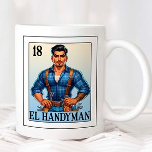 Loteria Card En Espanol, Sublimation Design, El Handyman Digital Card ...