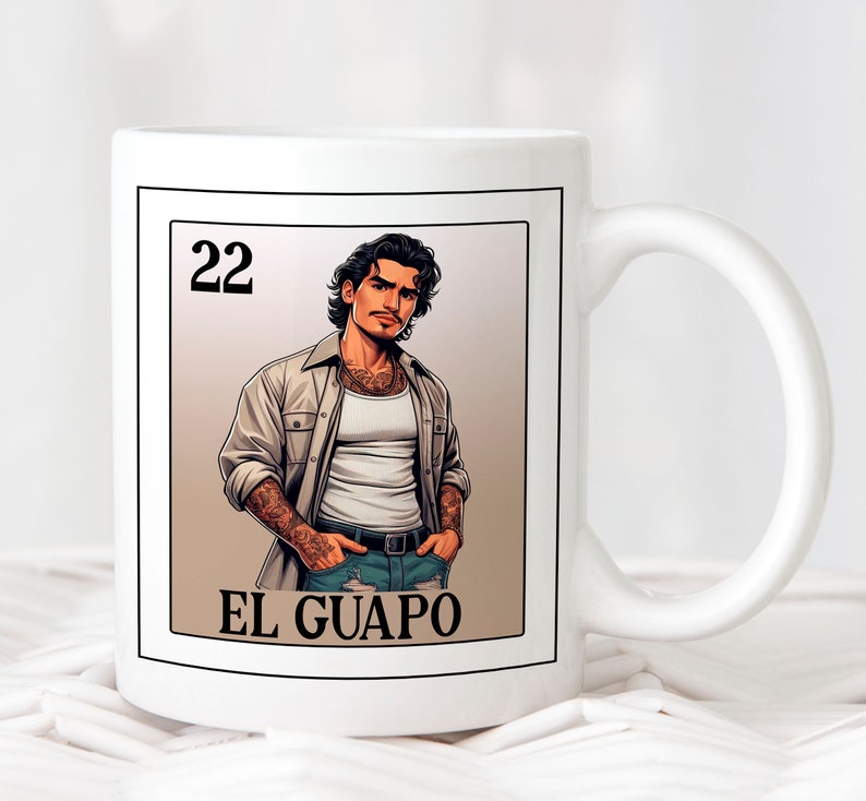 El Guapo Loteria Card Sublimation Design (digital Download) - Etsy