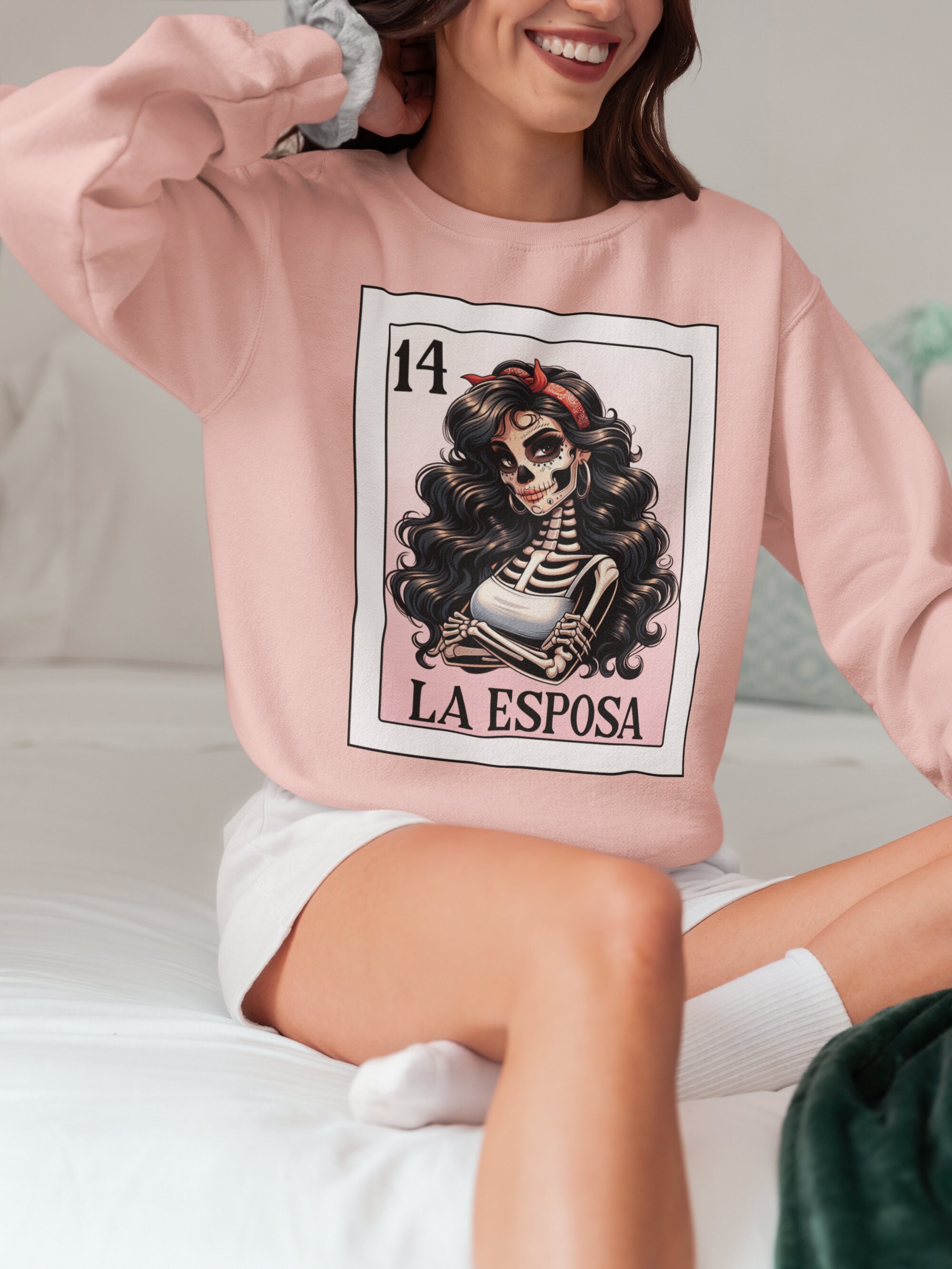 La Esposa Skeleton PNG: Loteria Card Sublimation Design (digital ...