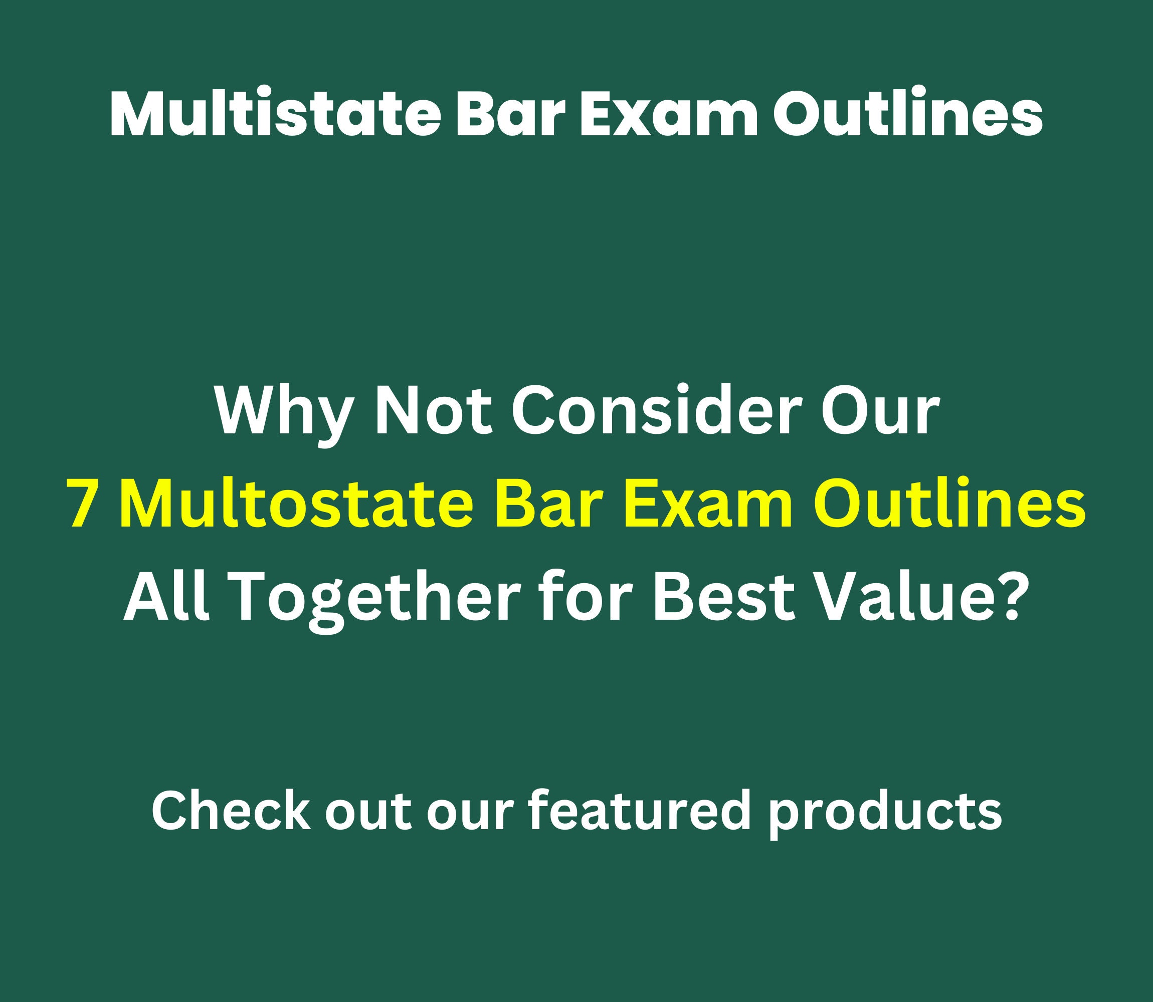 MBE Multistate Bar Exam Evidence Outline MBE Preparation Law Notes UBE ...