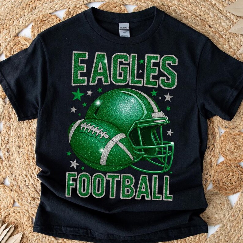 Eagles Football Glitter PNG | Philly Game Day Design (digital Download ...