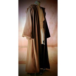 Obi-wan Kenobi Cosplay Costume, Jedi Robe and Tunic Set, Halloween ...