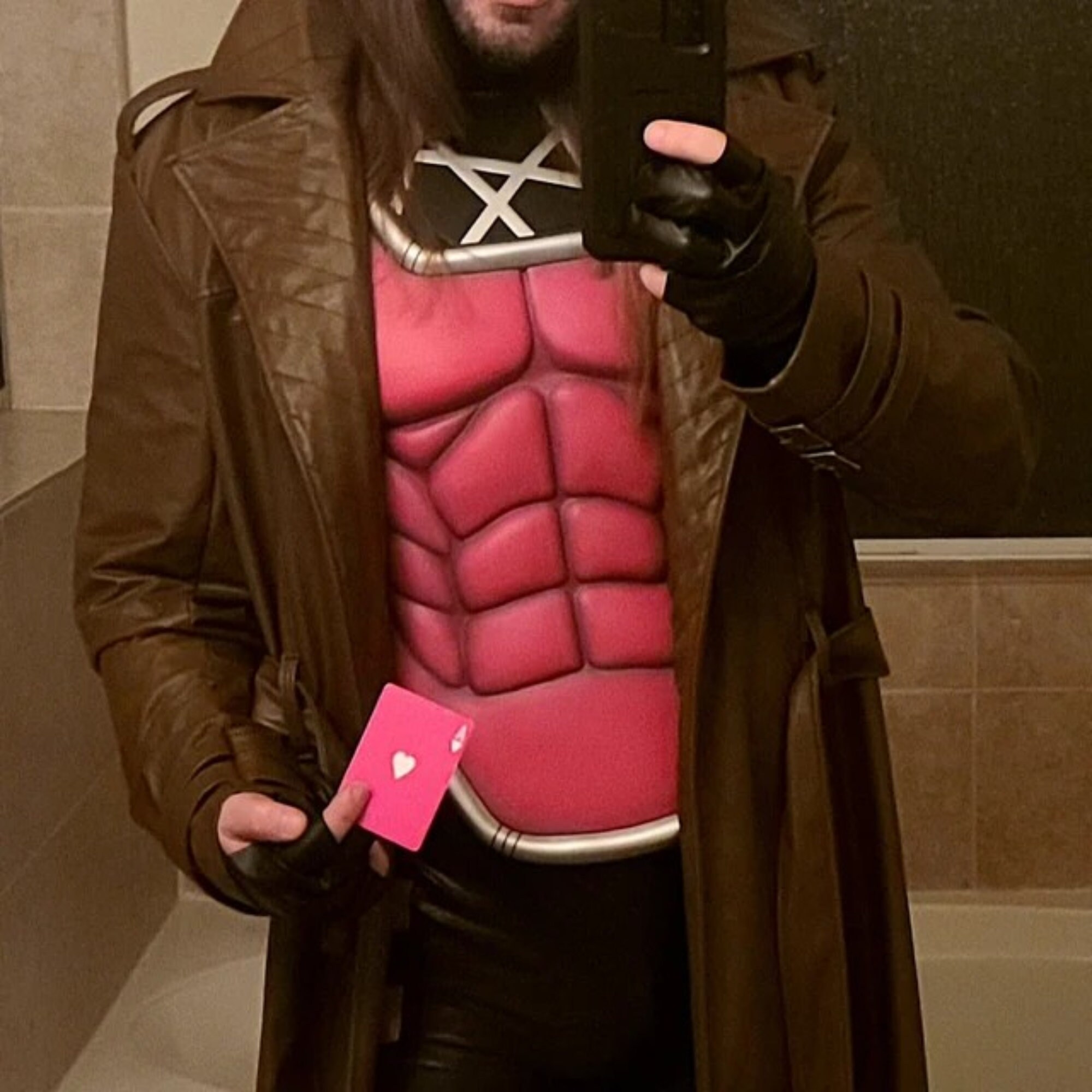 Modern Gambit Cosplay Costume, Superhero Gambit Costume for Unisex ...