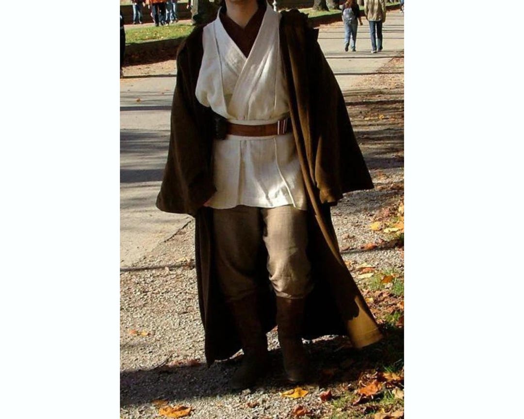 Obi-wan Kenobi Cosplay Costume, Jedi Robe and Tunic Set, Obi-wan Kenobi ...