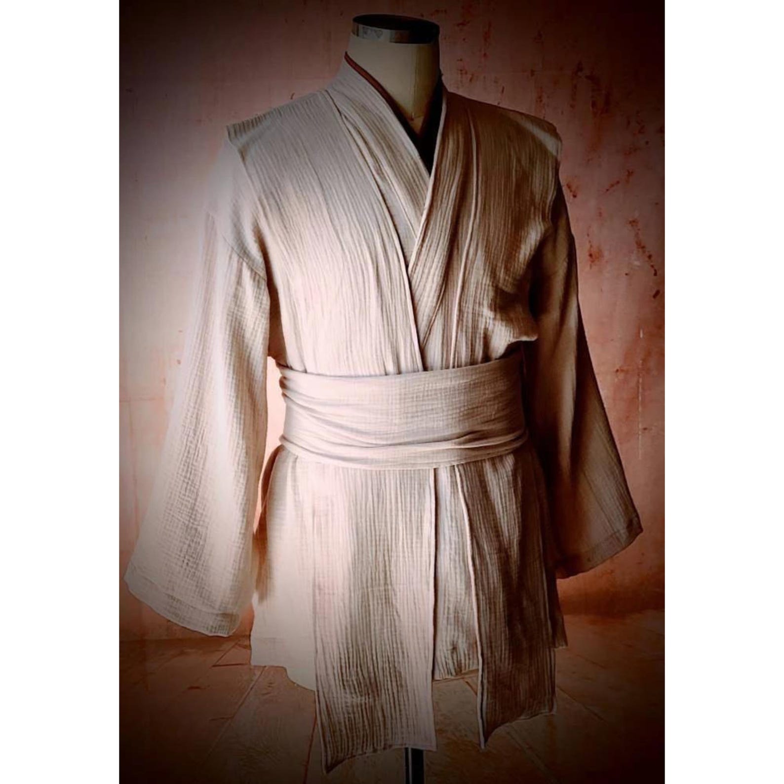 Obi-wan Kenobi Cosplay Costume, Jedi Robe and Tunic Set, Obi-wan Kenobi ...