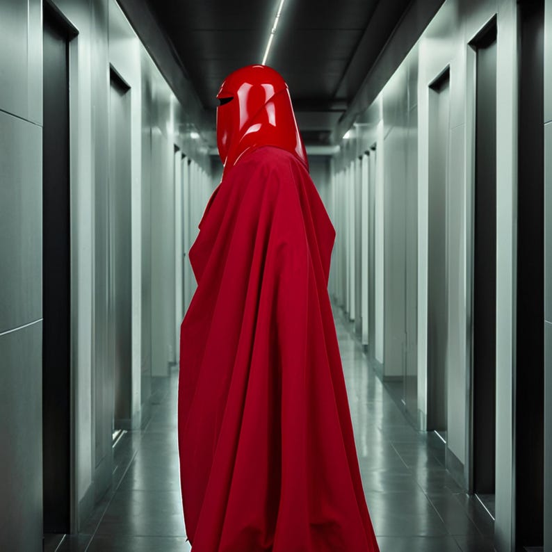 Imperial Royal Guard Costume, Empire Crimson Velvet Cosplay Costume ...