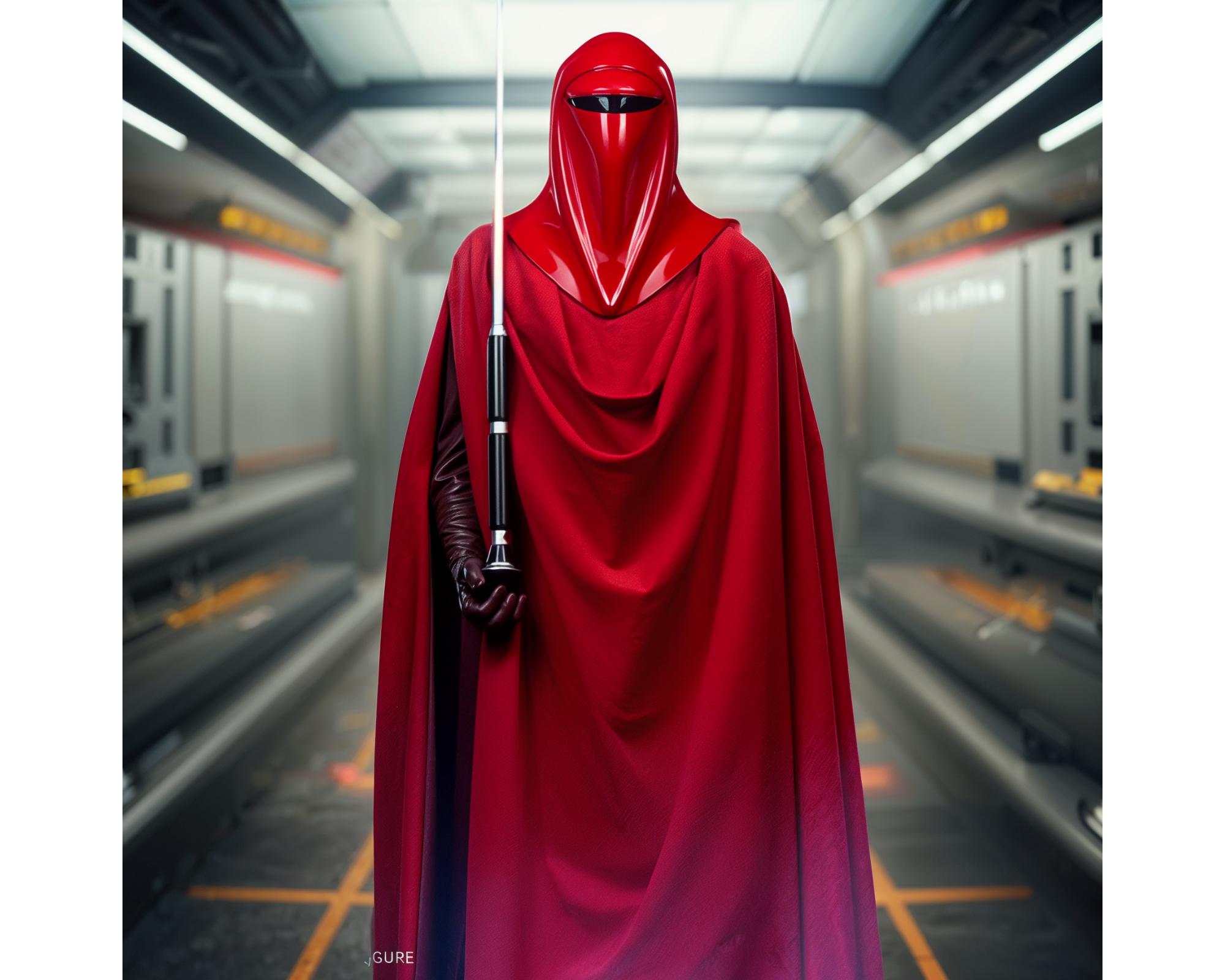 Imperial Royal Guard Costume, Empire Crimson Velvet Cosplay Costume ...