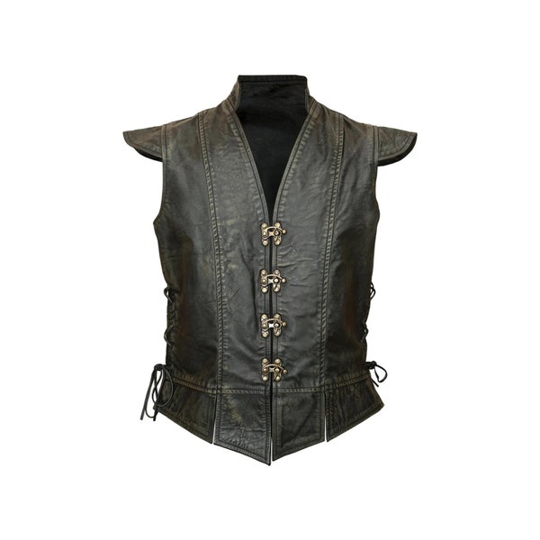 Leather Jerkin - Etsy