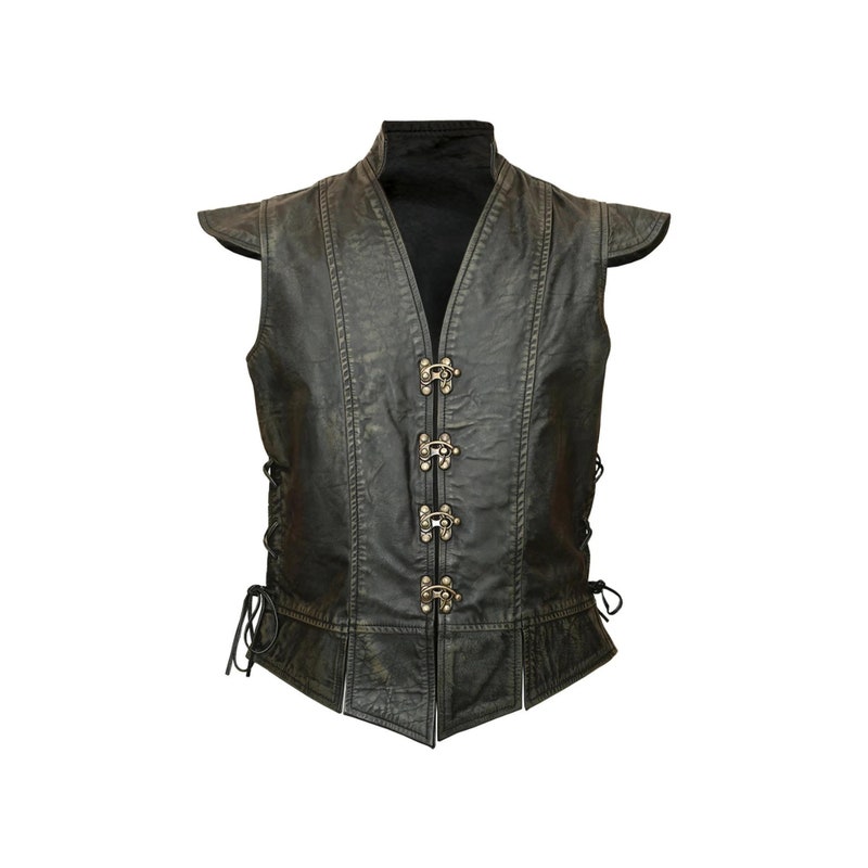 Leather Jerkin - Etsy