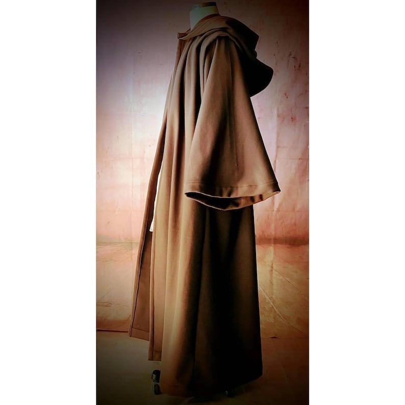 Obi-wan Kenobi Cosplay Costume, Jedi Robe and Tunic Set, Halloween ...
