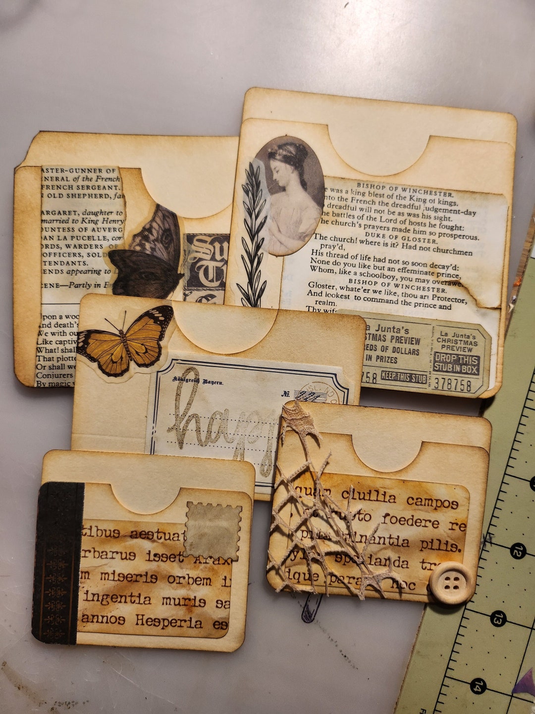 Pocket Ephemera Variety Packs - Etsy