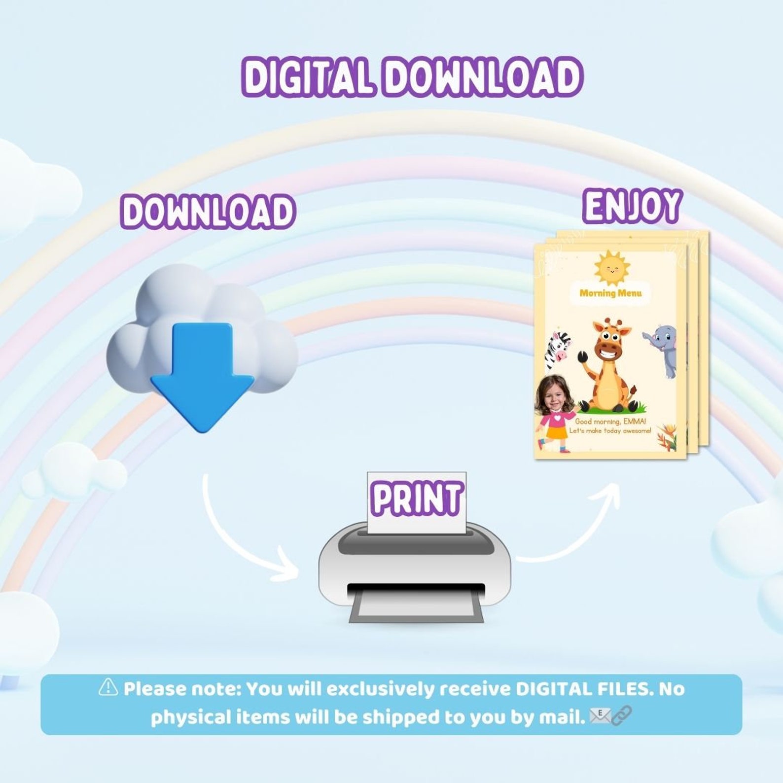 Morning Menu Homeschool | Preschool Morning Routine | Toddler Morning ...