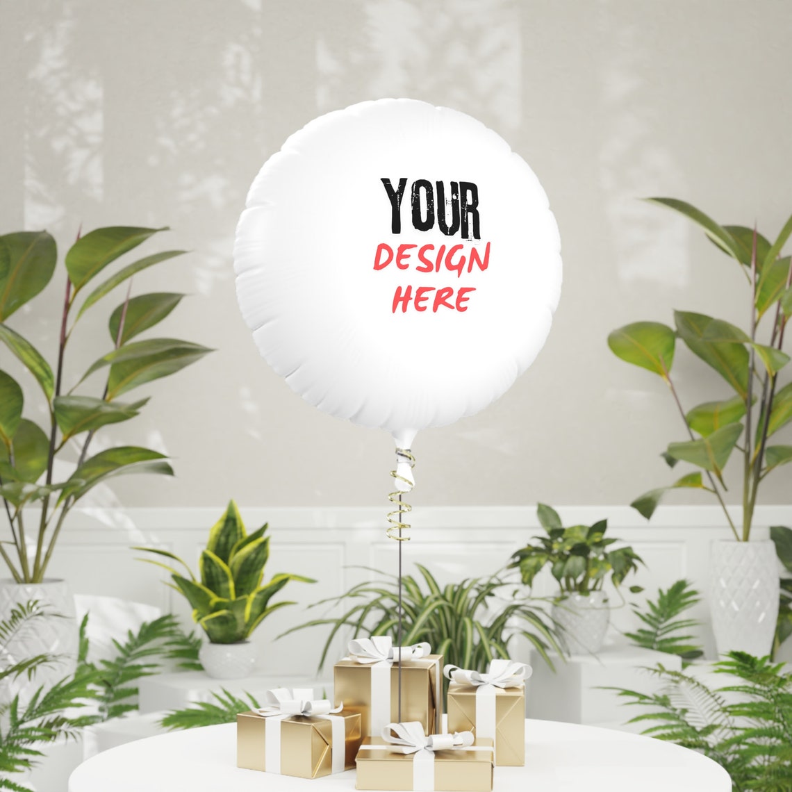 Custom Helium Balloon Personalized Helium Balloon Party Items Party ...