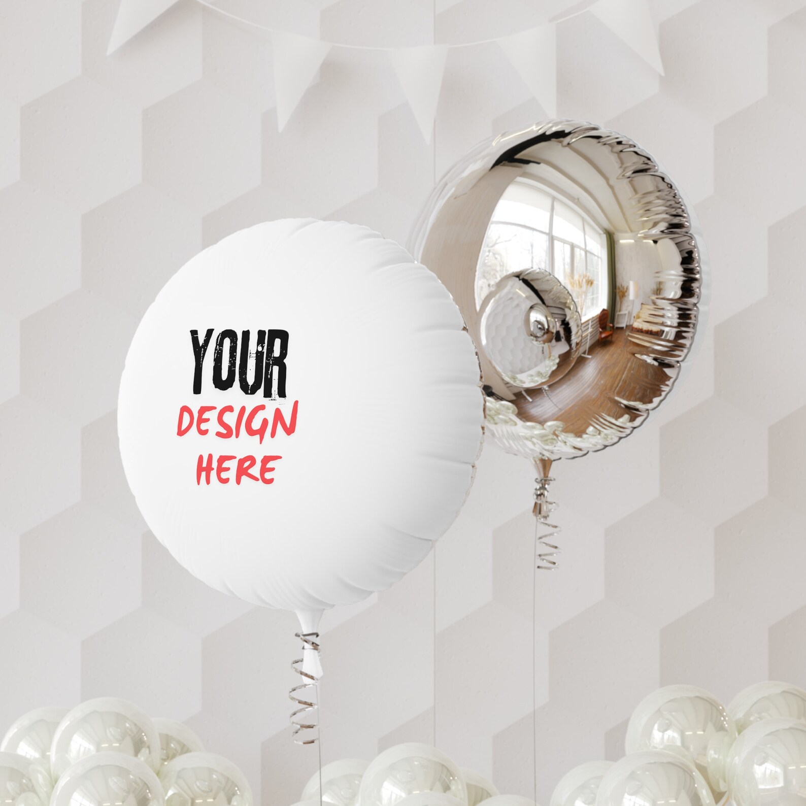 Custom Helium Balloon Personalized Helium Balloon Party Items Party ...