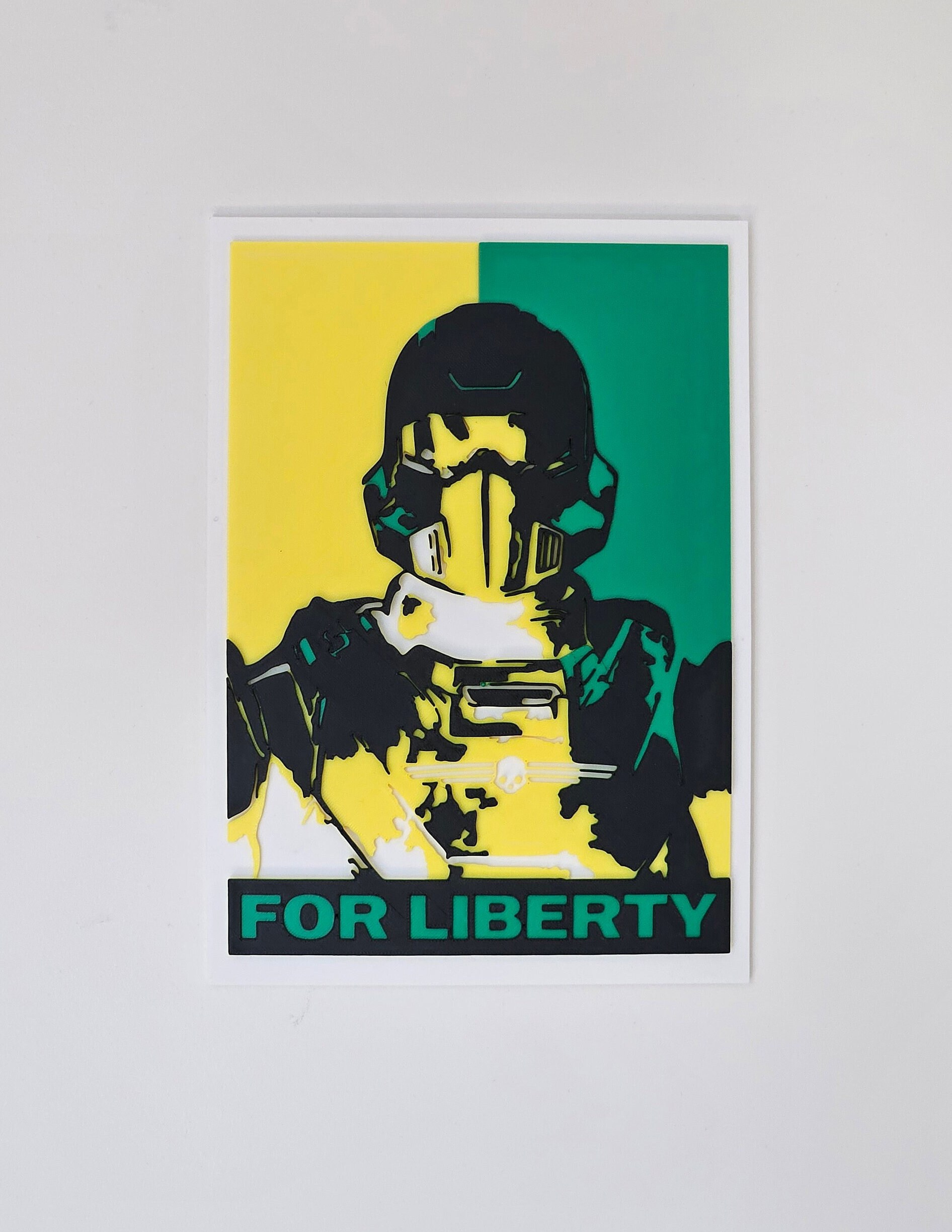 Helldivers 2 for Liberty & Super Earth Propaganda Art Video Game 3D ...