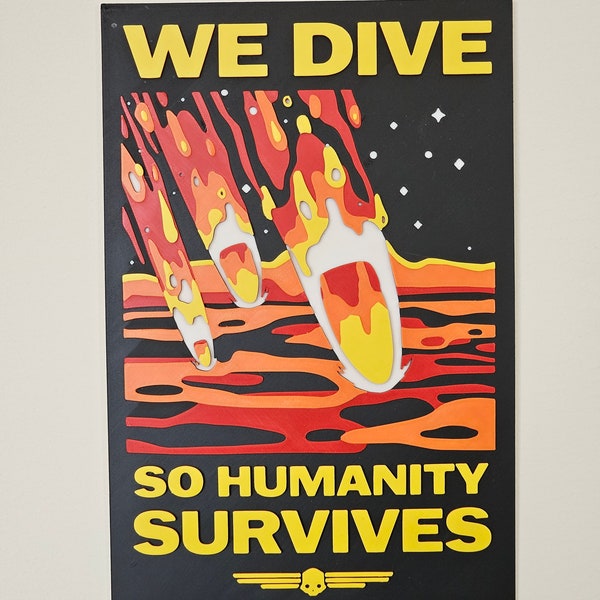 Helldivers 2 Propaganda Poster - Etsy
