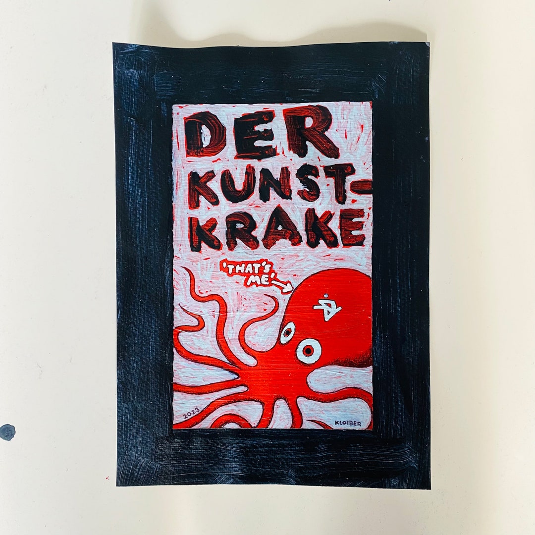 THE ARTIFICIAL OCTOPUS ORIGINAL - Etsy