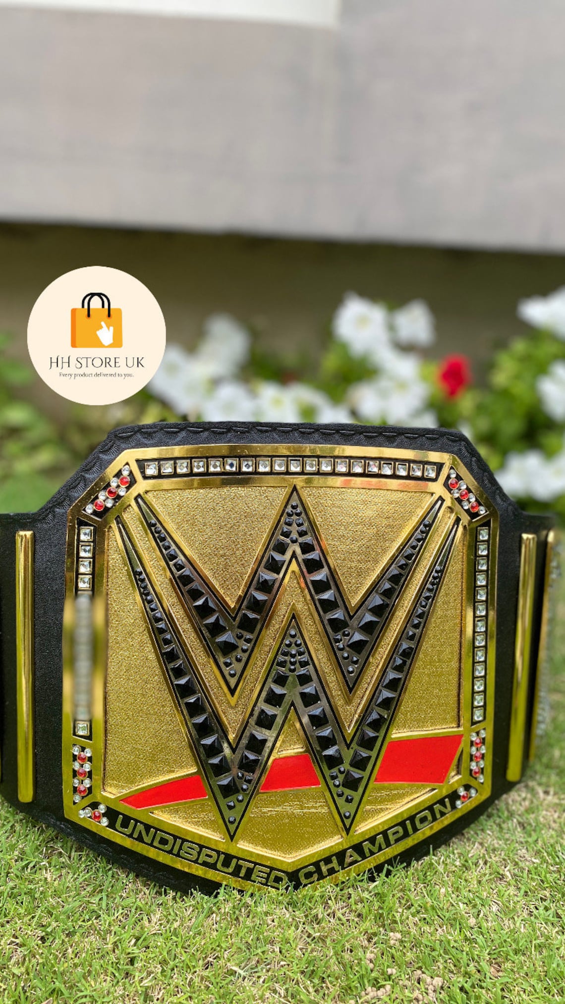 WWE Undisputed Championship Belt Wrestling Title Replica 4mm Thick ...
