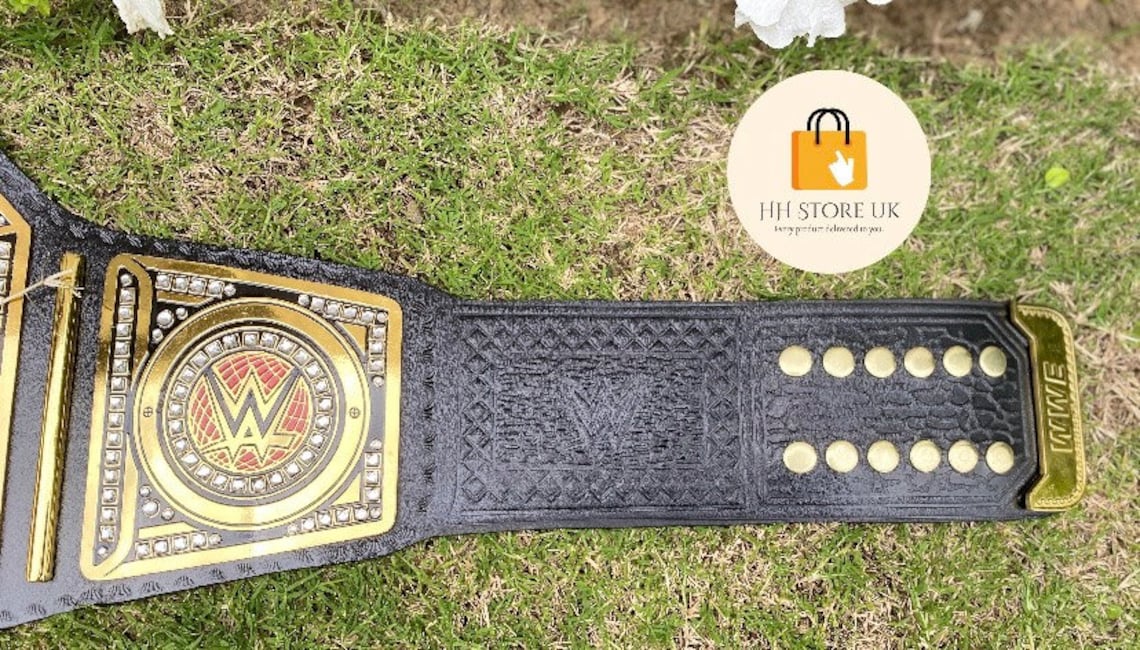 WWE Undisputed Championship Belt Wrestling Title Replica 4mm Thick ...