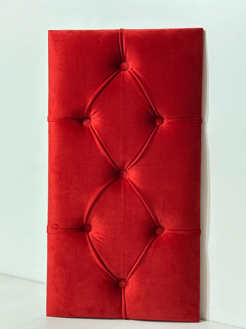 Custom Tufted Wall Panels With Capitone Stitching, Upholstered ...